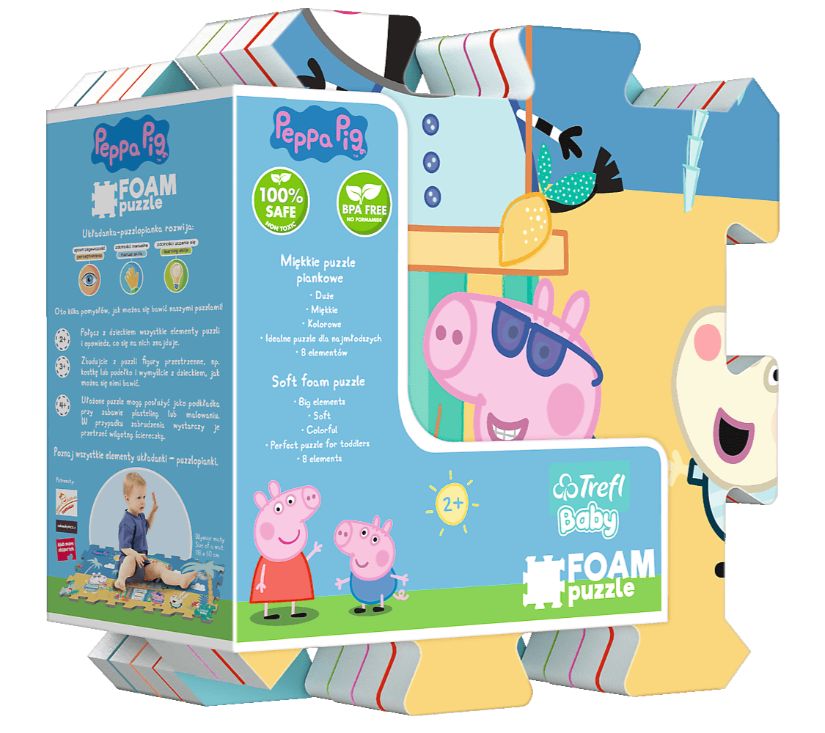 Podloga za igranje životinje i abeceda - Šareni kutak