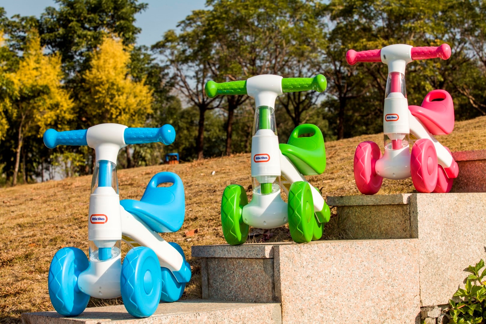 Sun Baby dječji tricikl bez pedala rozi - Šareni Kutak